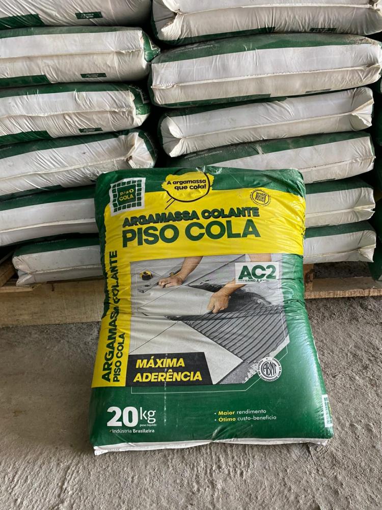 Tijolo de Fábrica Pe - Argamassa Colante Piso Cola (Máxima Aderência ...